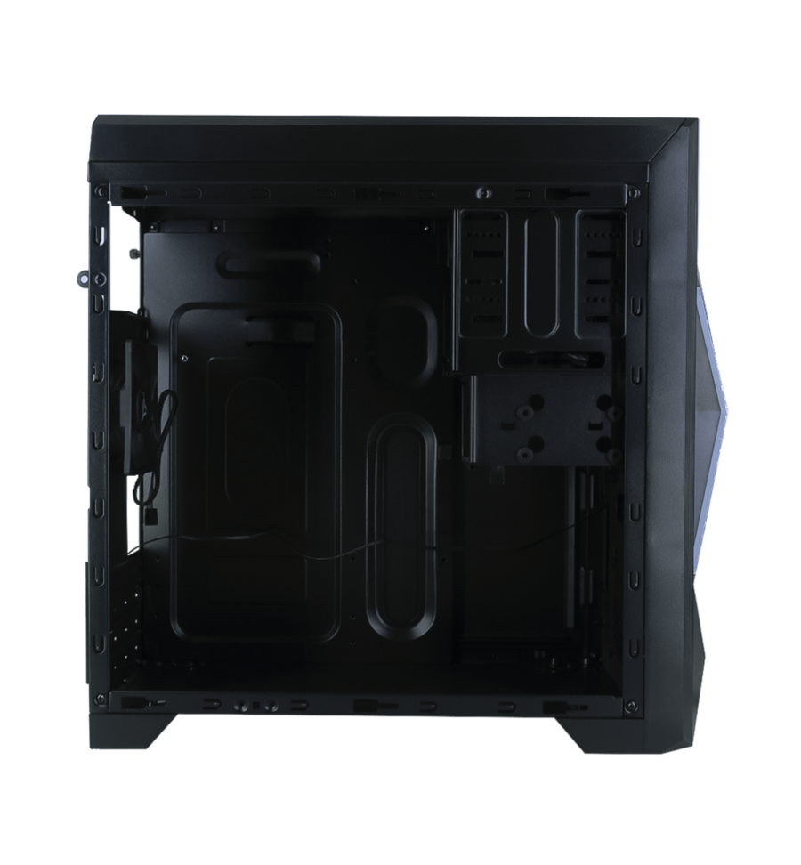Gabinete Batauro Astro Micro ATX RGB Sin Fuente Negro