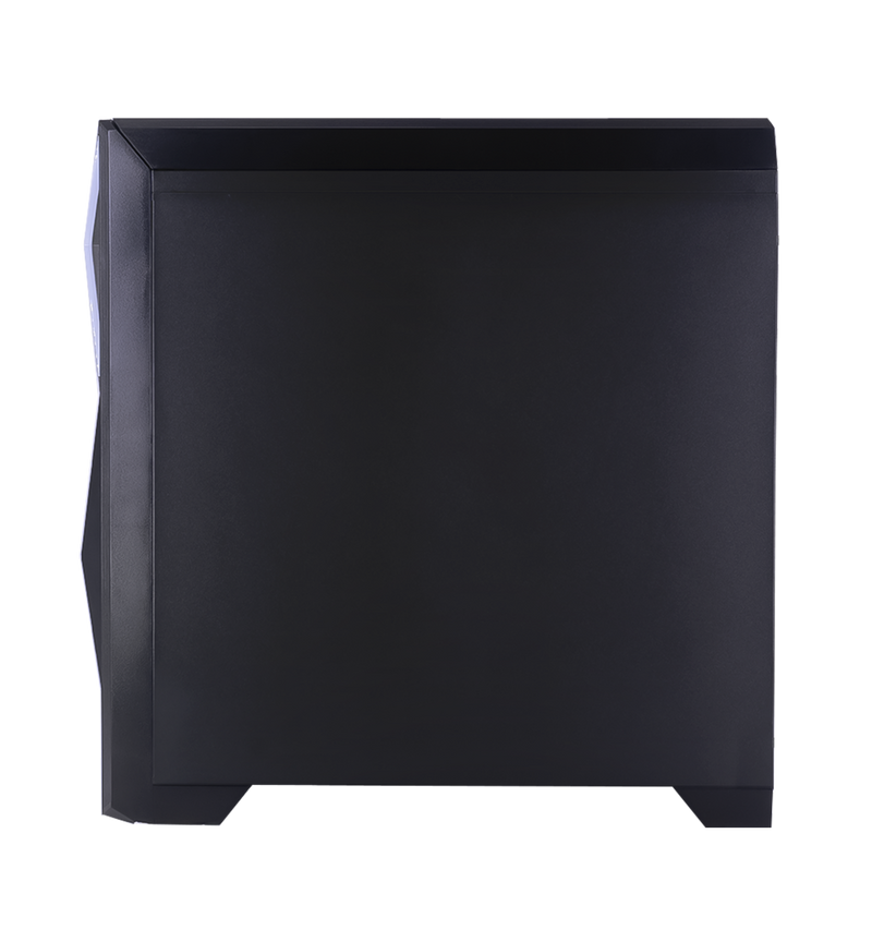 Gabinete Batauro Astro Micro ATX RGB Sin Fuente Negro