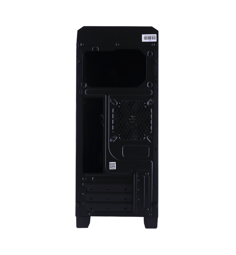 Gabinete Batauro Astro Micro ATX RGB Sin Fuente Negro